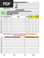 Formato Vale de Entrada de Mercancia de Almacen | PDF