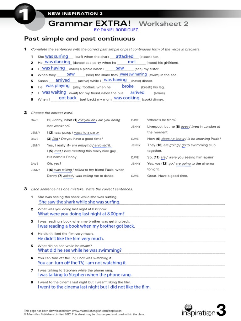 grammar-extra-ni-3-unit-1-past-simple-and-past-continuous