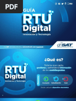 Cómo Obtener La Constancia de RTU en Línea | PDF