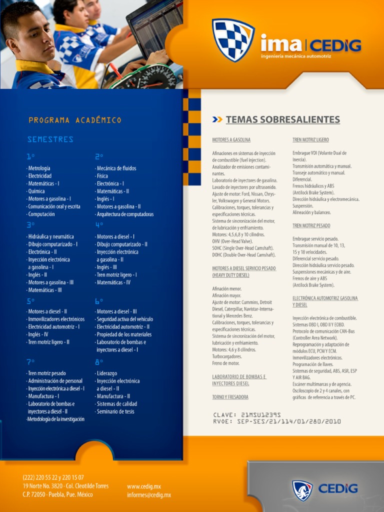 Plan de Estudios IMA | PDF