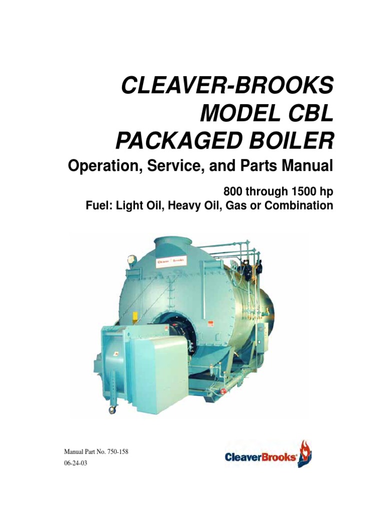 CBL Boiler Operating and Maintenance Guide Manual PDF | PDF | Boiler ...
