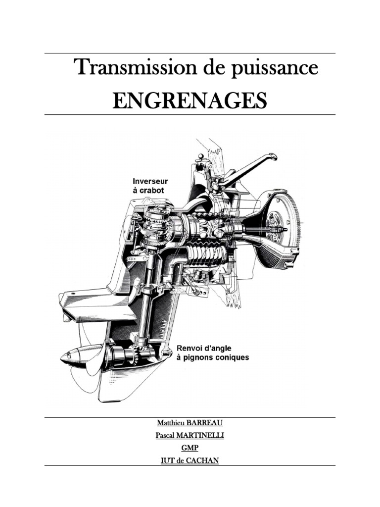 Engrenages | PDF