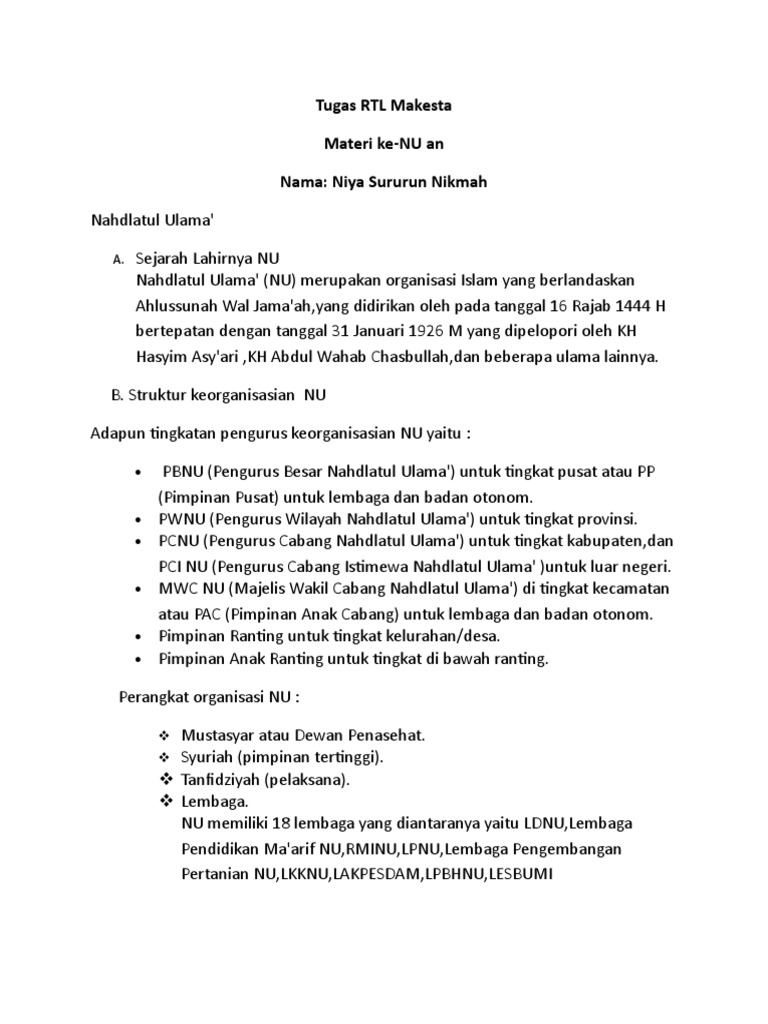 Tugas RTL Makesta | PDF