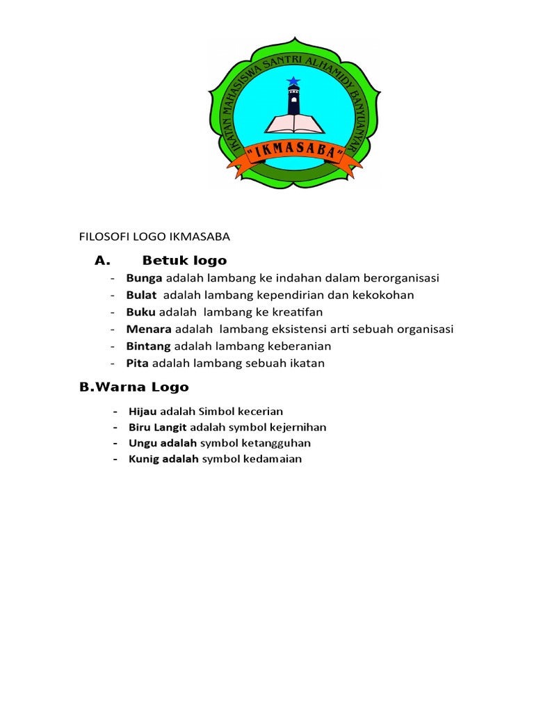 Filosofi Logo Ikmasaba | PDF
