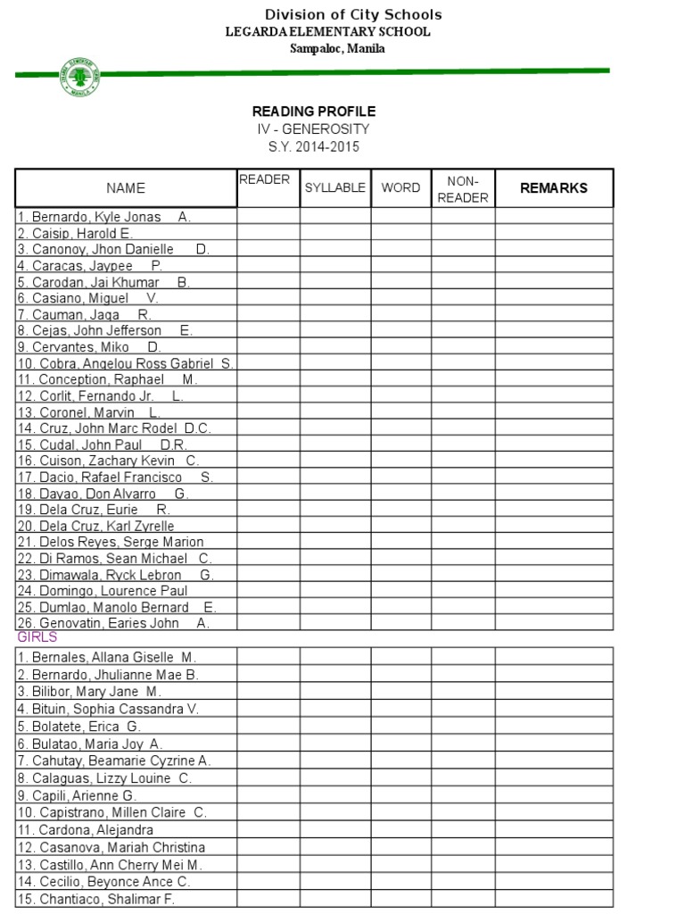 Grading Sheet 2019 New | PDF