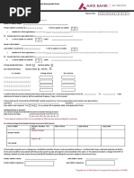 Z56 (Bank Form) | PDF | Affidavit