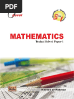 Gce o Level Mathematics Formula Booklet | PDF | Teaching Mathematics ...
