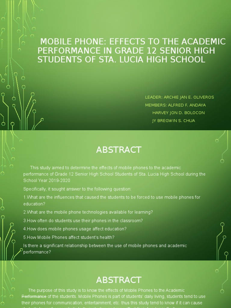 Presentation in Final Defense | PDF | Questionnaire | Weighted ...