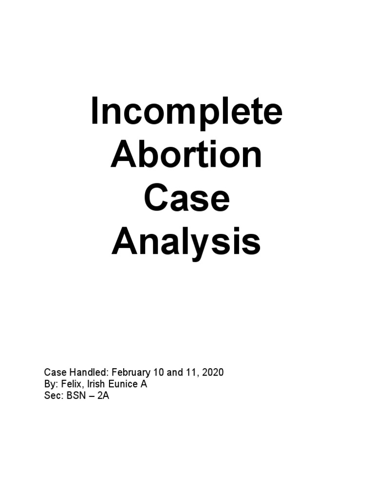 Dilation and Curettage | PDF | Miscarriage | Gynaecology