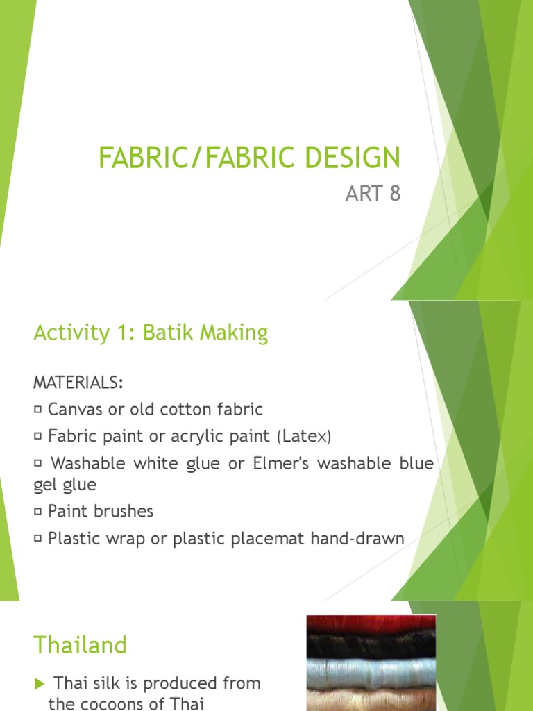 Arts 8 Lesson 1 | Download Free PDF | Weaving | Textiles
