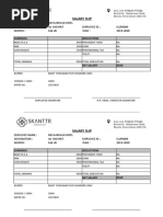 Payslip: This Is A Computer Generated Payslip. Signature Is Not ...