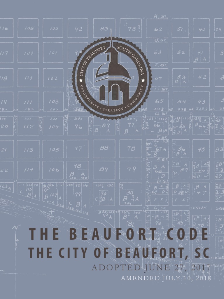 The Beaufort Code PDF | PDF | Zoning | Nature
