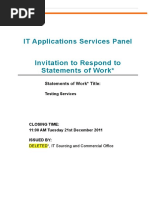 UAT Testing XL Template | PDF