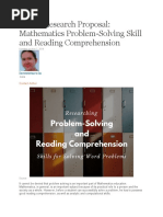 Action Research in Math | PDF | Reading Comprehension | Teaching ...