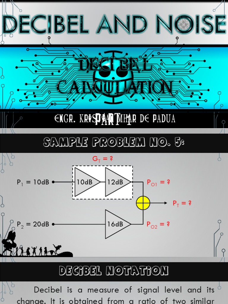 Understanding Decibel Notation and Noise | PDF | Decibel | Signal To Noise Ratio