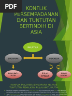 Isu-Isu Konflik Semasa Persempadanan Dan Tuntutan Bertindih Di Malaysia | PDF
