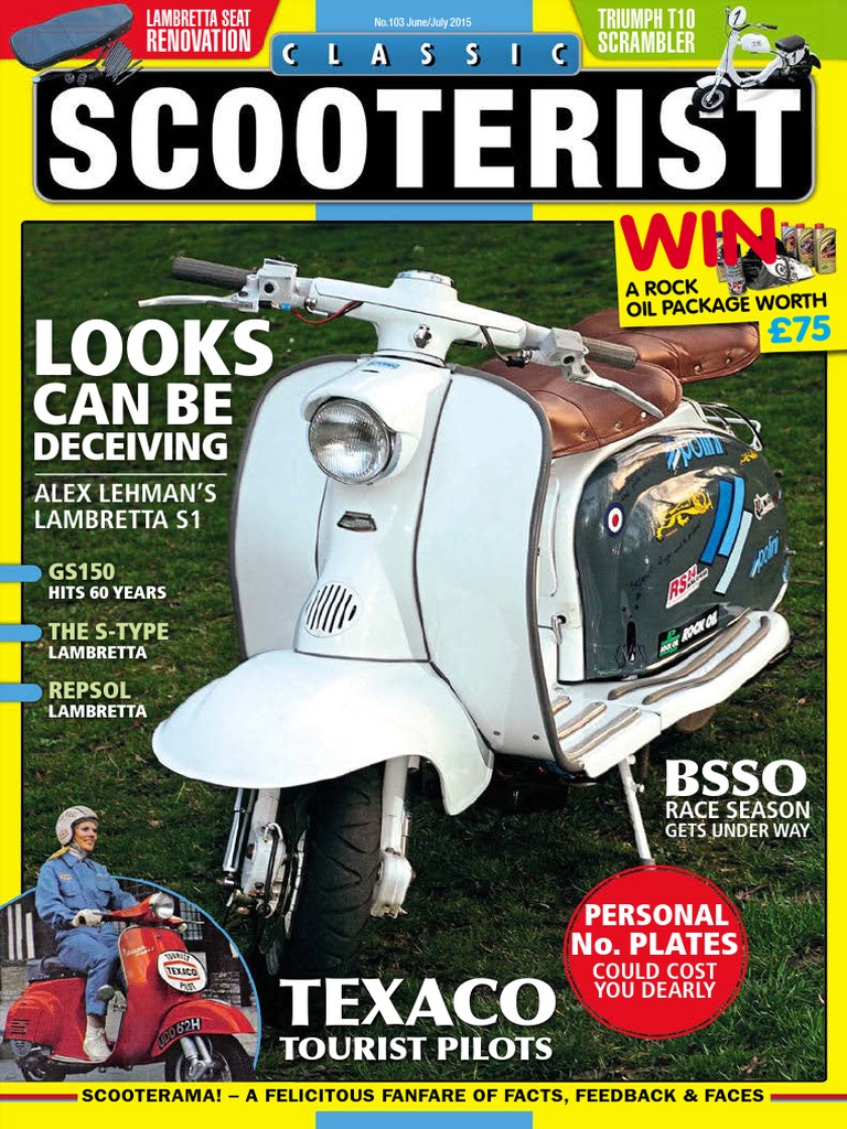 Classic Scooterist - July 2015 UK PDF | PDF | Controlled Access Highway ...