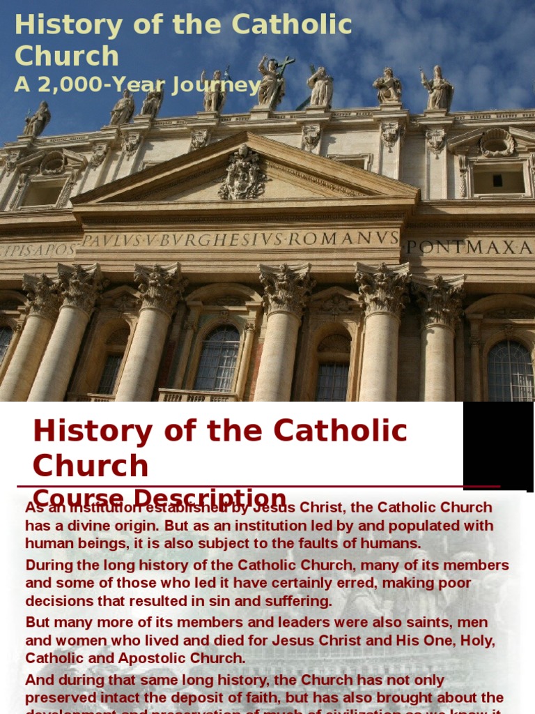 A History of The Church Part 1 (1) Coverage of Midterm Exam | PDF ...