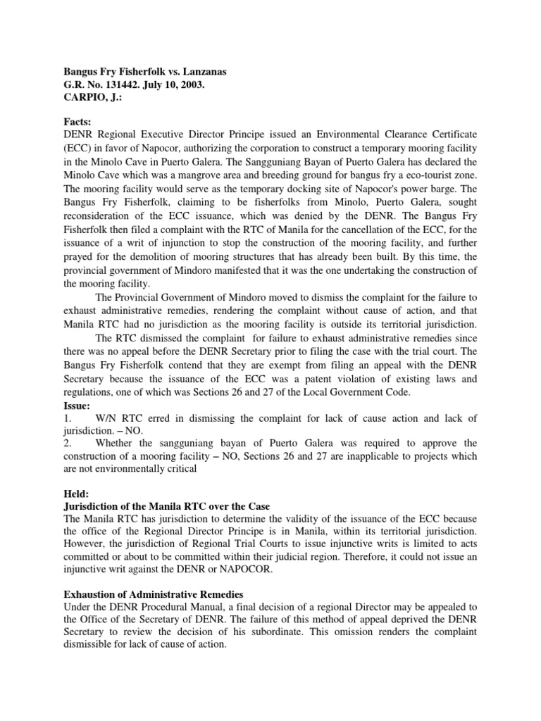 Case Digest - Nrel | PDF | National Environmental Policy Act | Environmental Impact Assessment