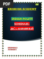 Indian Constitution Schedules Overview | PDF | Languages Of India ...