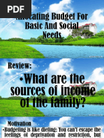 Sources of Family Income | PDF | Employment | Income