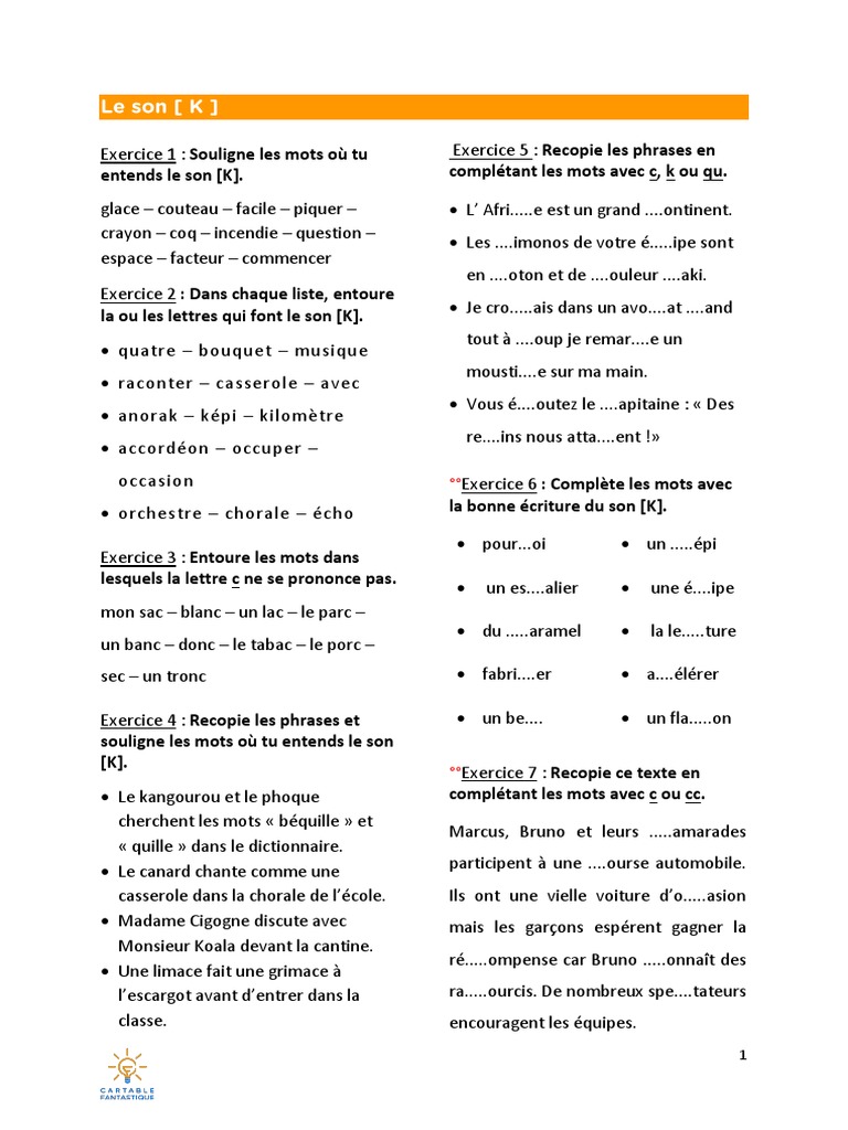 Le Son K | PDF | Études des langues étrangères | Maison et jardin