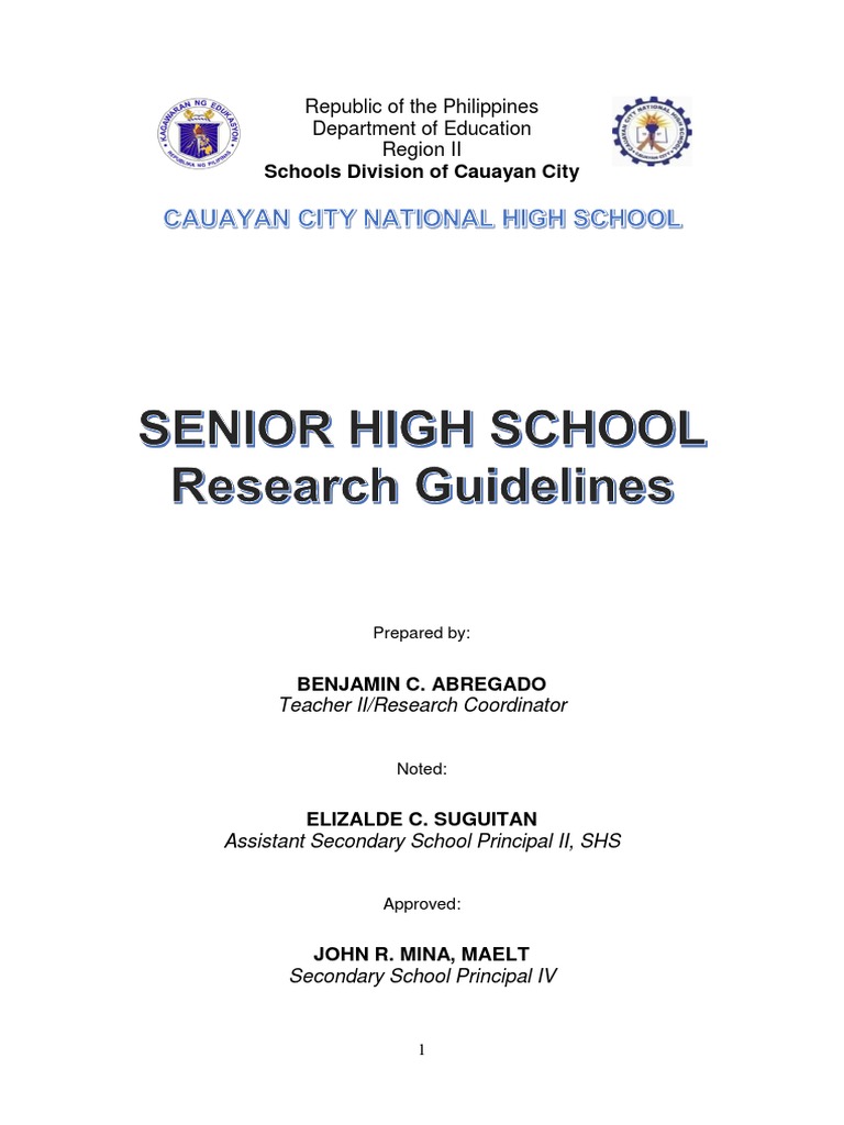 SHS Research Guidelines V.2 | PDF | Psychometrics | Qualitative Research