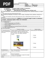 Grade 3 Detailed Lesson Plan Mathematics | PDF | Yarn | Lesson Plan