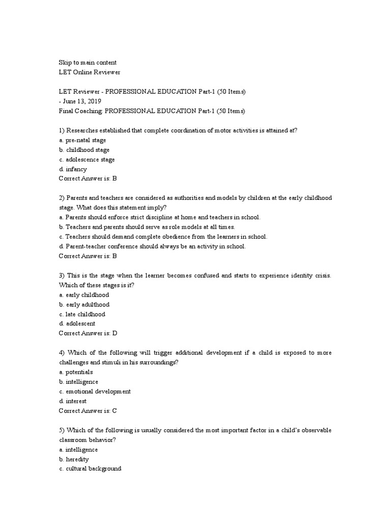 Profed Final Coaching | PDF | Philosophy Of Education | John Dewey