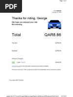 Uber Rideshare Receipt Generator 2 | PDF