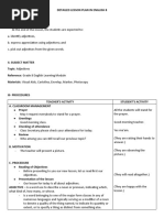 Detailed Lesson Plan - Narrative Writing | PDF | Plot (Narrative ...