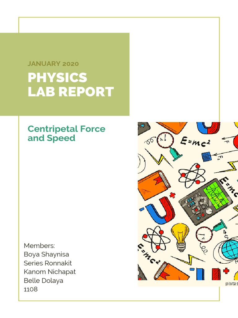 Physics Lab Report | PDF | Force | Classical Mechanics