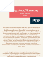 BASIC ACCOUNTING Tagalog | PDF