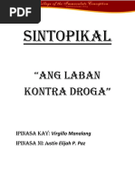 Posisyong Papel Sa Paggamit NG Ipinagbabawal Na Gamot | PDF