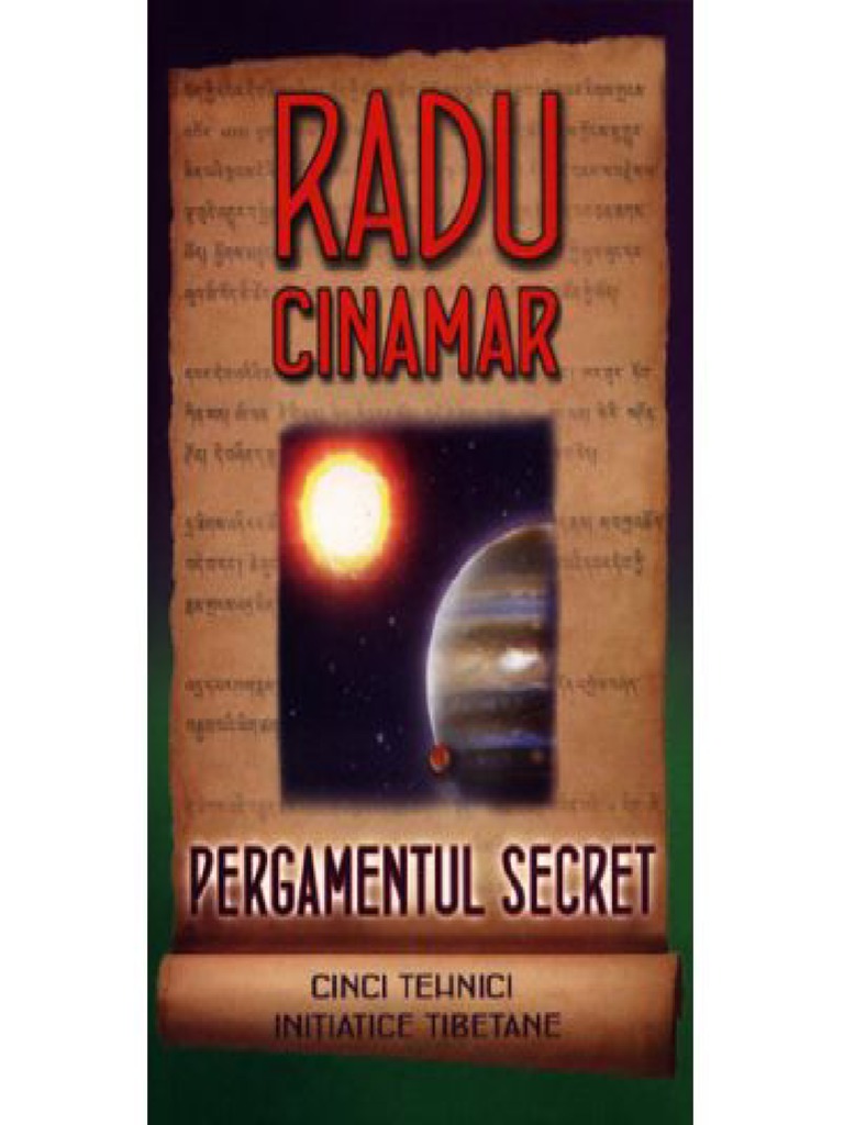 Radu Cinamar - Pergamentul Secret | PDF