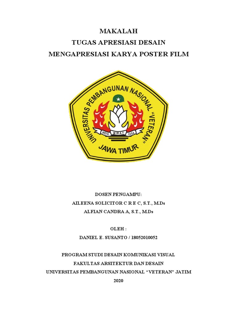 Apresiasi Poster Film Horor | PDF