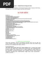 Contoh Komparisi Akta | PDF