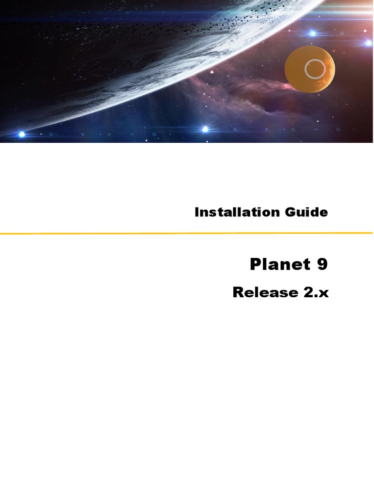 Planet 9 Installation and Upgrade Guide | PDF | Postgre Sql | Mac Os