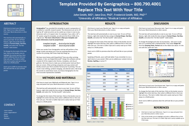 Genigraphics Poster Template Sidebar 24x36 | PDF