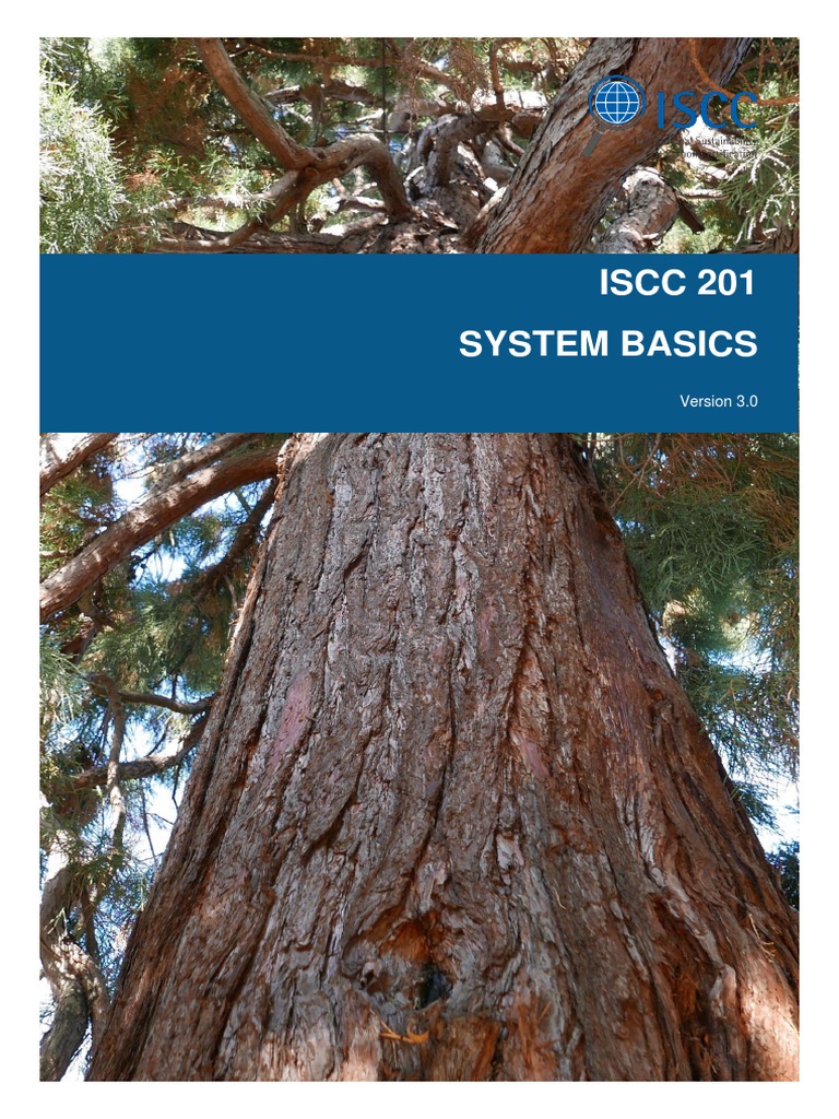 ISCC 201 System Basics 3.0 | PDF | Biofuel | Sustainability