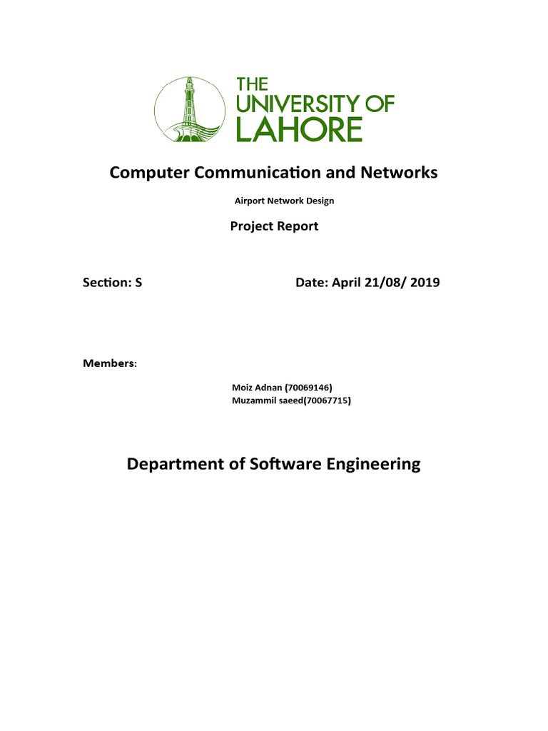 CCN Project Report | PDF | Routing | Computer Network
