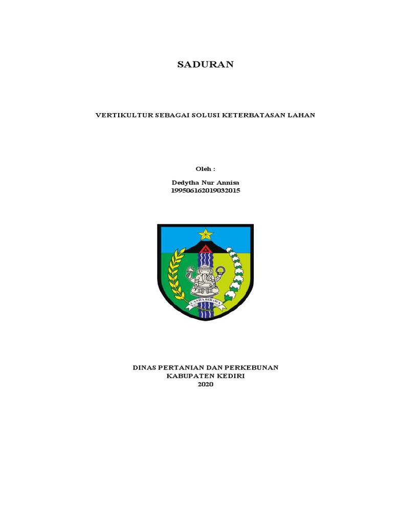 Saduran Vertikultur | PDF