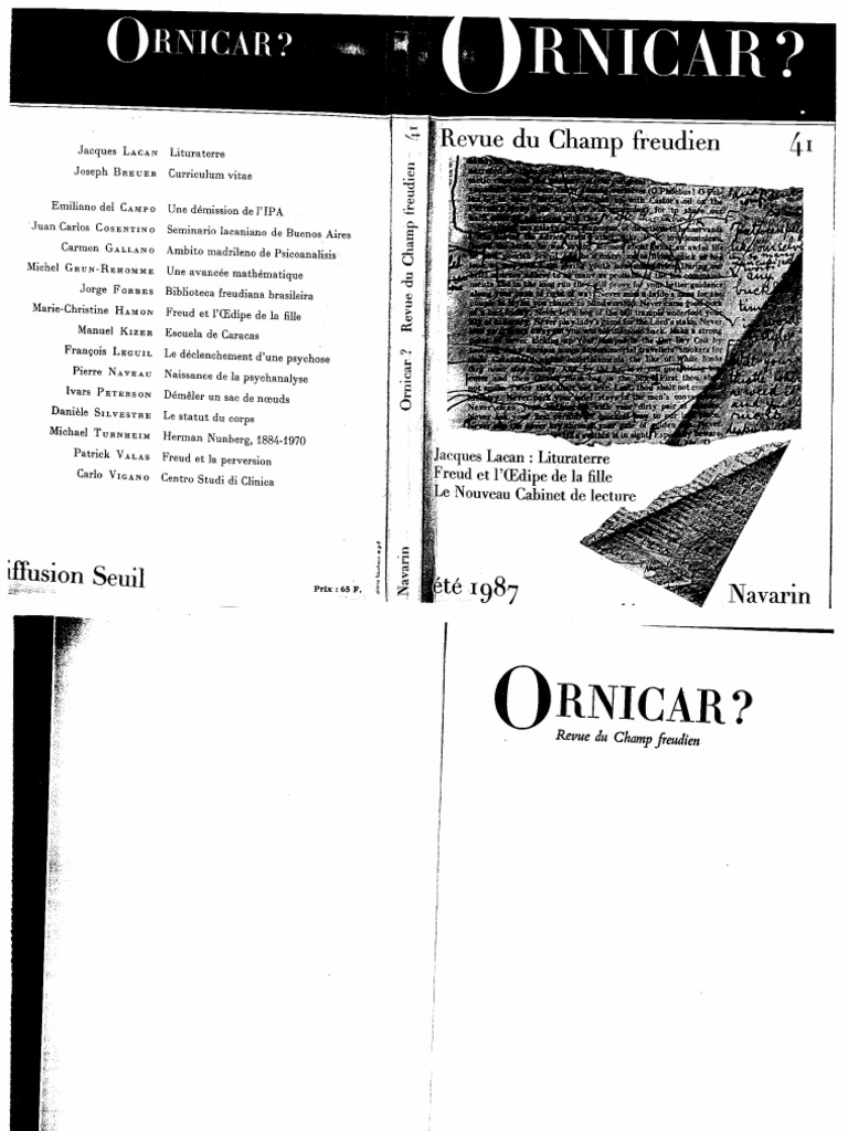 41 Ornicar | PDF