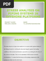 FPSO Related Piping and Pipe Stress Aspects | PDF | Bending | Stress ...