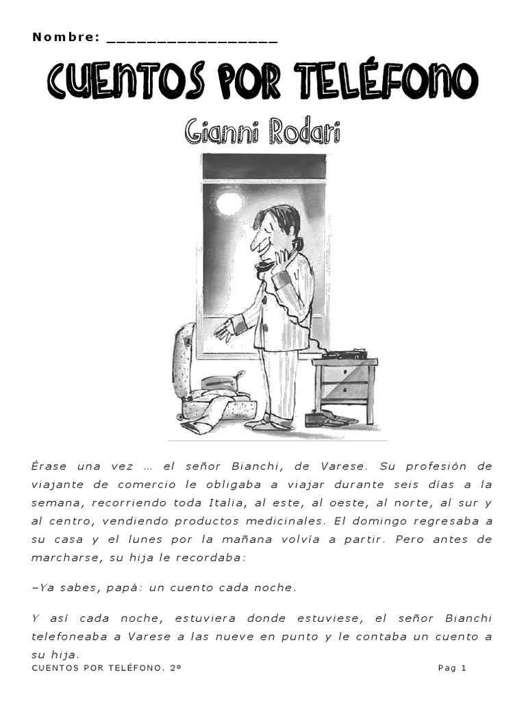 Cuentos Telefono | PDF