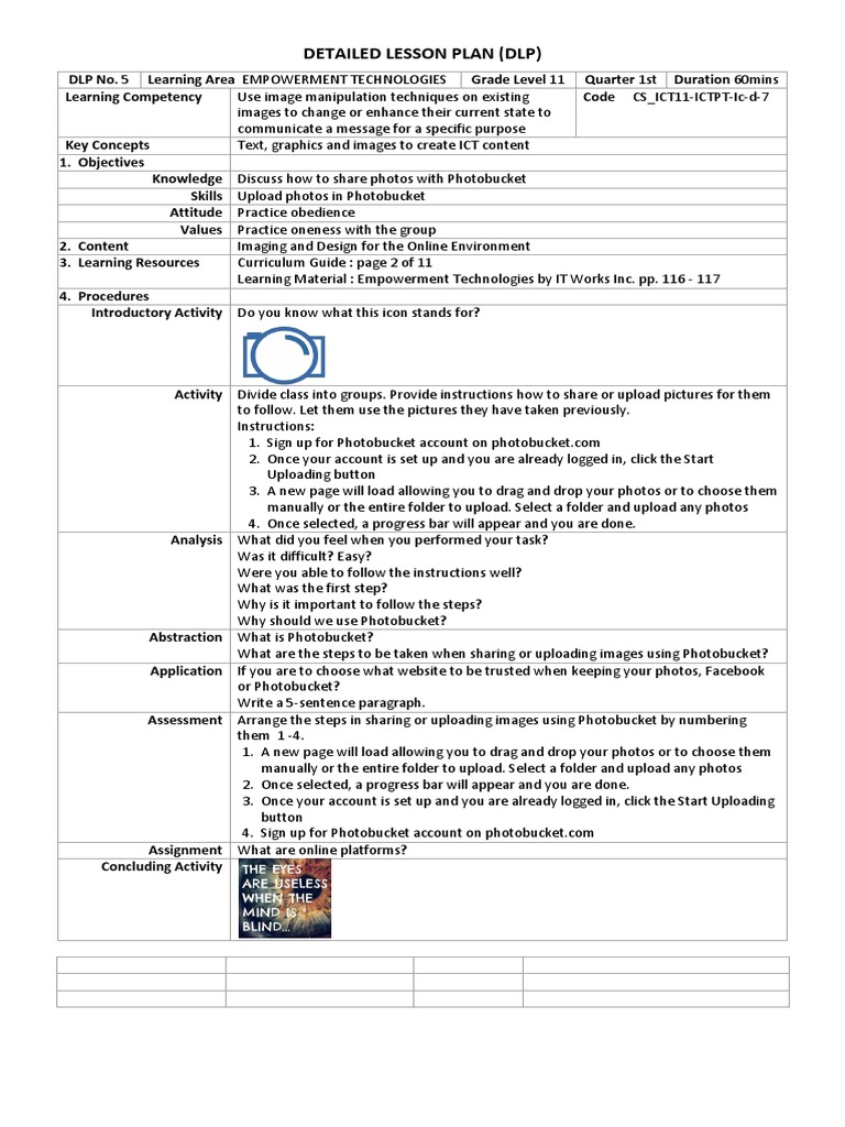 DLP EMPO TECH | PDF | Educational Technology | Behavior Modification