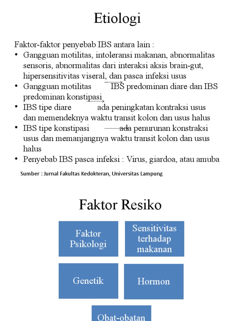 Etiologi Dan Faktor Resiko | PDF