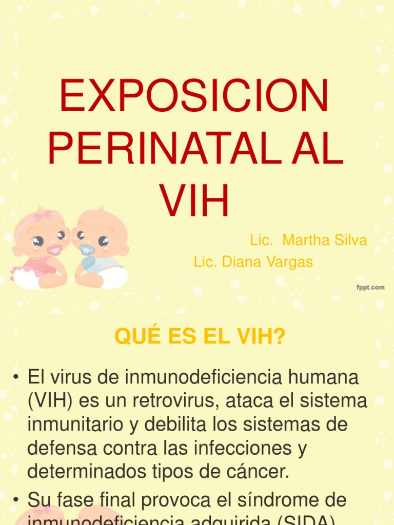 Exposición Perinatal Al VIH22222 | PDF | VIH | Manejo del VIH / SIDA