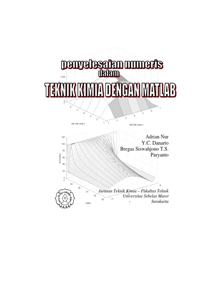 Penyelesaian Numeris Dalam Teknik Kimia Dengan Matlab PDF | PDF