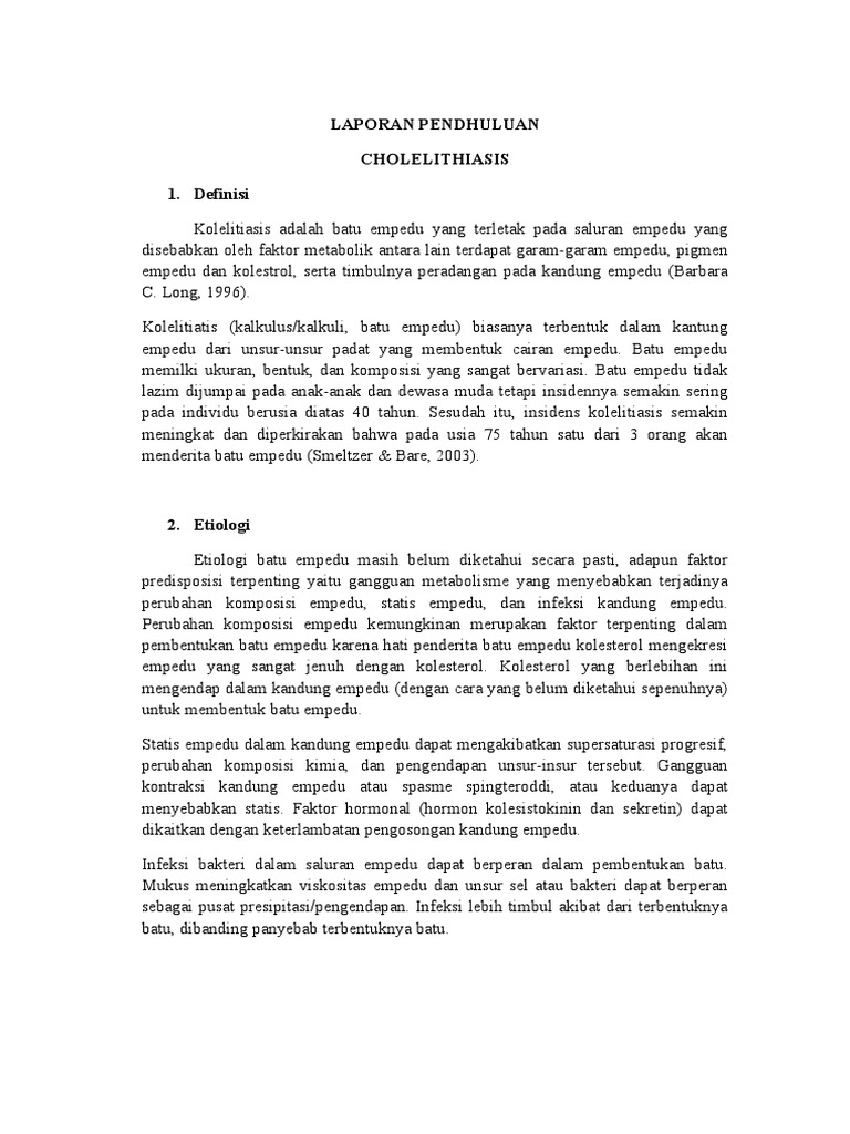 LP Cholelithiasis | PDF